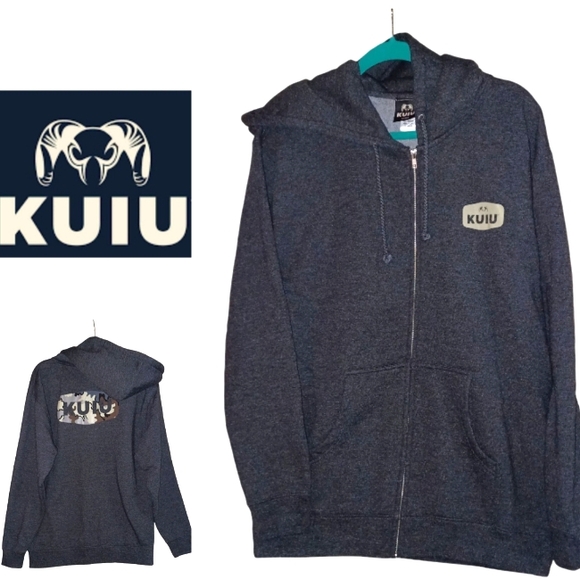 KUIU | Jackets & Coats | New Mens Large Kuiu Dark Gray Midnight Camo ...